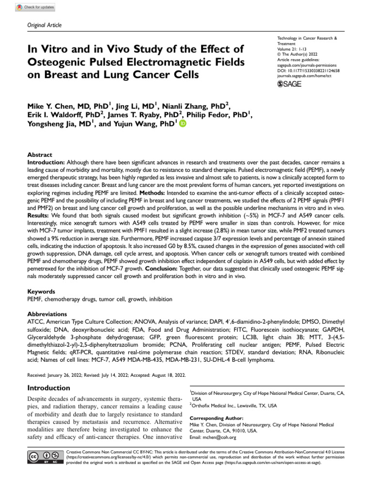 In Vitro and in Vivo Study of The Effect of Osteogenic Pulsed ...
