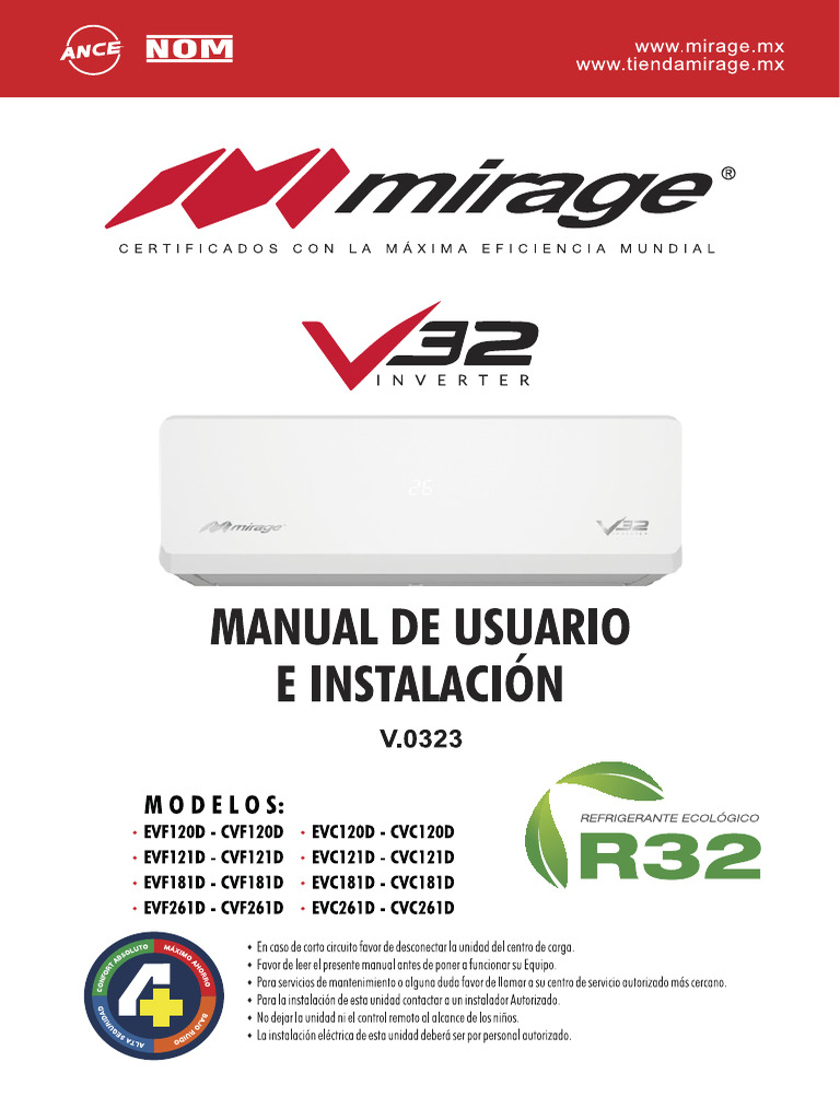 Manual V32 Inverter 2023 | PDF
