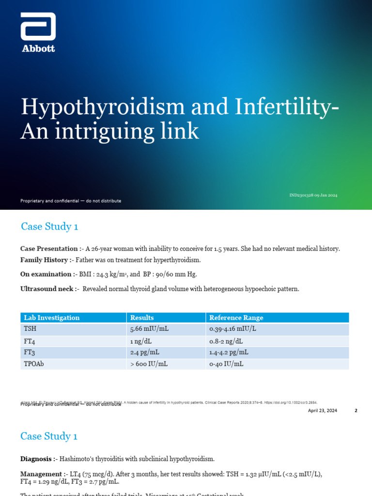 Thyroid Ppt New | PDF | Hypothyroidism | Thyroid Stimulating Hormone