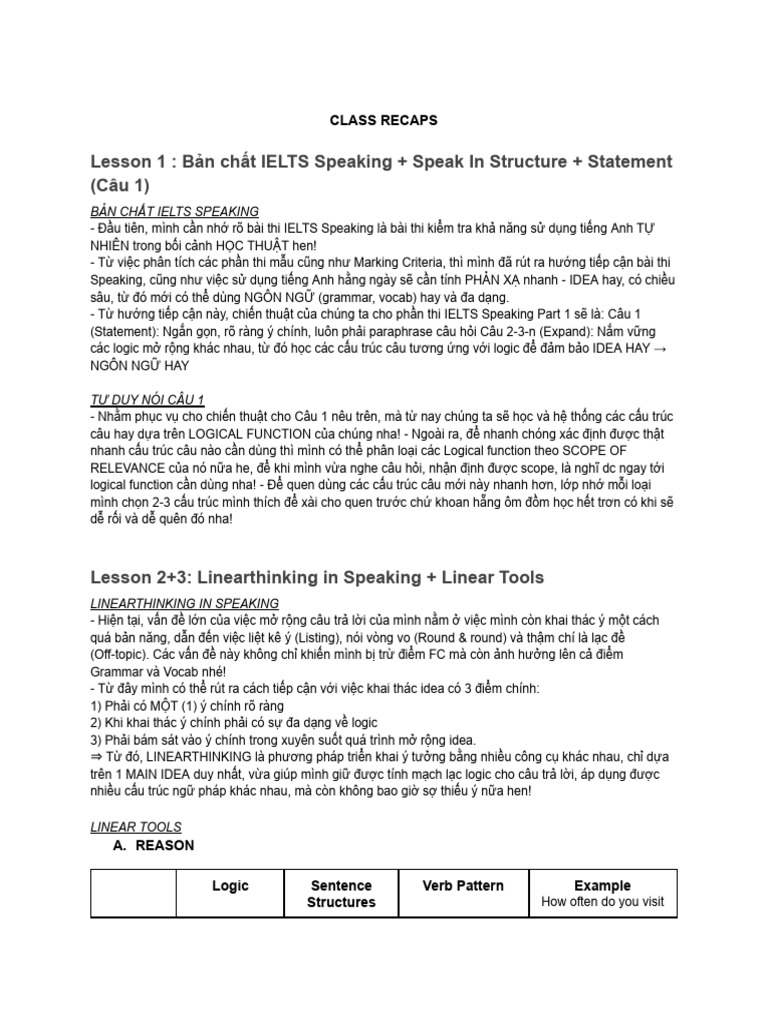 Speaking_Outline | PDF