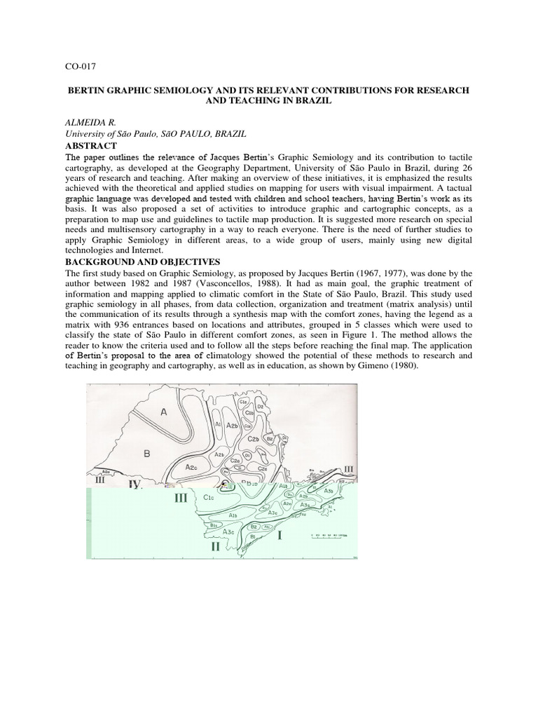 Bertin Semiology of Graphics | PDF | Cartography | Map