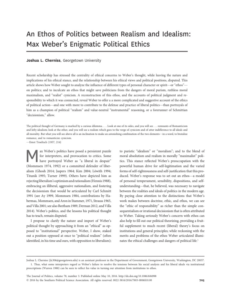 Weber - Ethics | PDF | Max Weber | Rationality