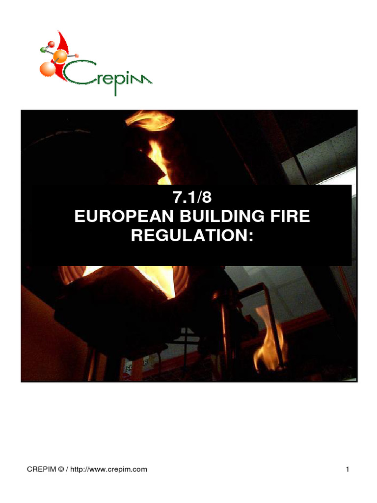 Building Reaction To Fire Fire Euroclasses Figra Smogra en 13823 ISO 9239 ISO 11925 ISO 1916 ISO ...