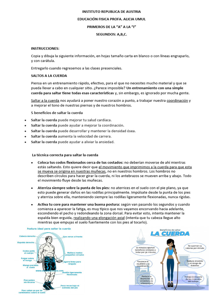 Saltar La Cuerda | PDF | Cuerda