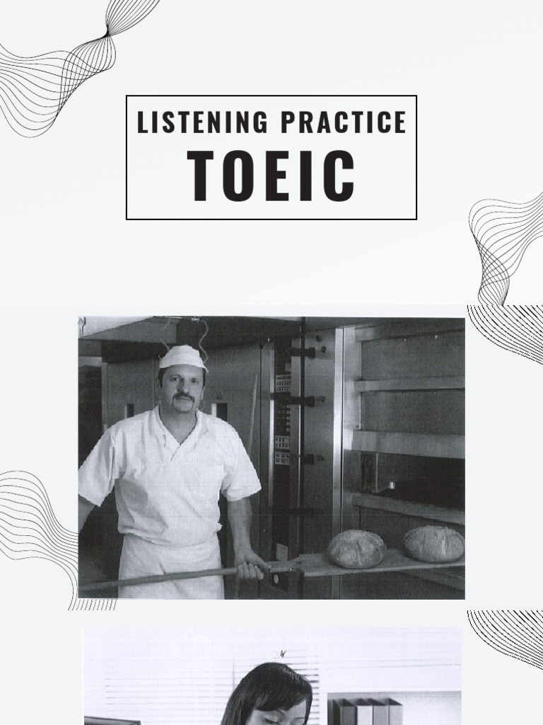 TOEIC LIstening Practice - Part 1 - April 20th, 2024 | PDF