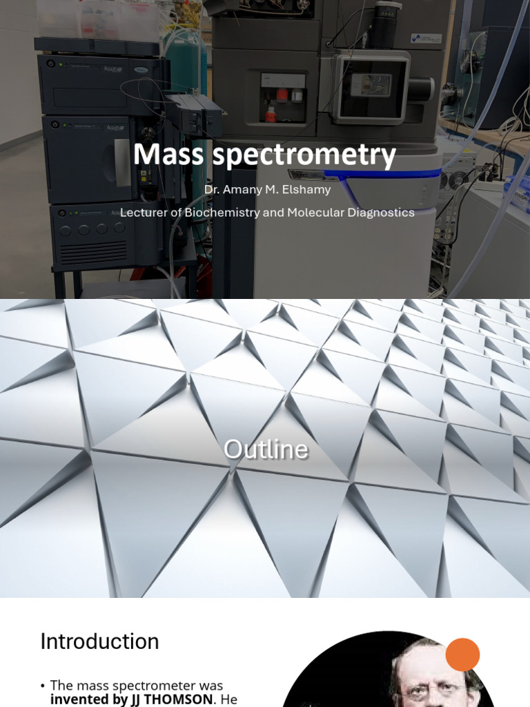 5_Mass Spectroscopy | PDF | Mass Spectrometry | Time Of Flight Mass ...