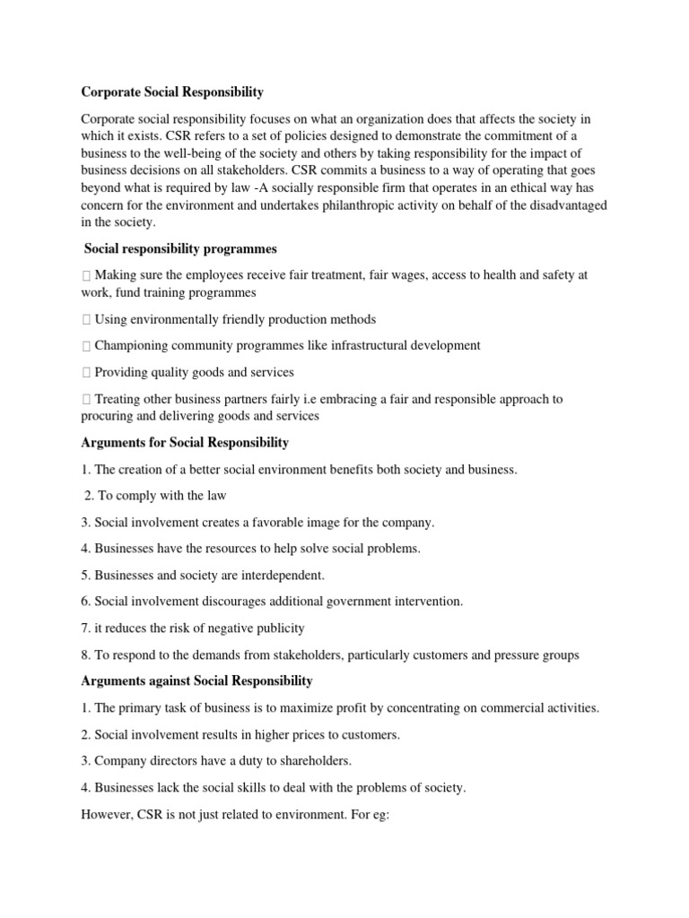 Social and Demographic Influences | PDF | Corporate Social Responsibility | Employment