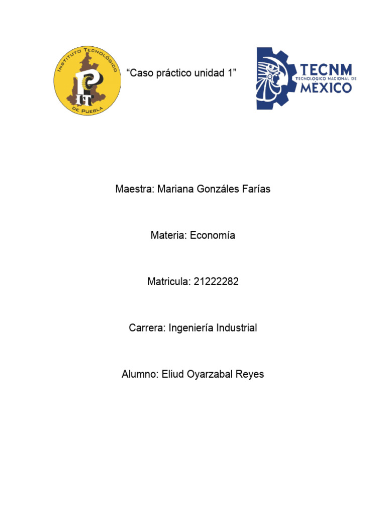 Caso Práctico Unidad 1 | PDF | Internet