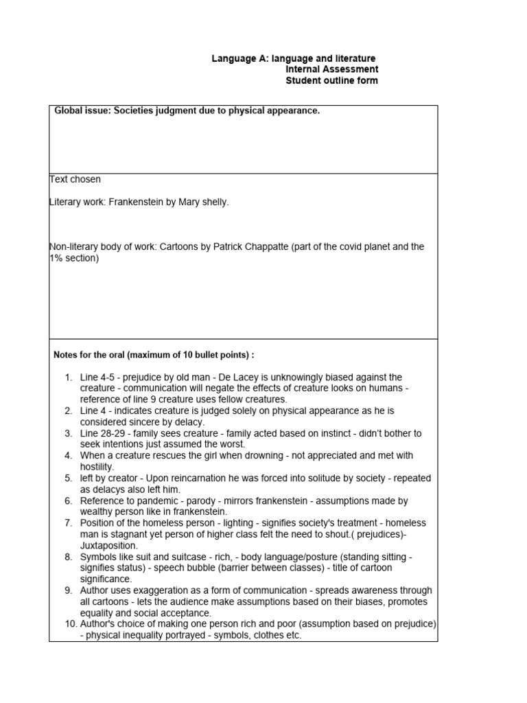 Eng Mock Io Outline | PDF | General Fiction
