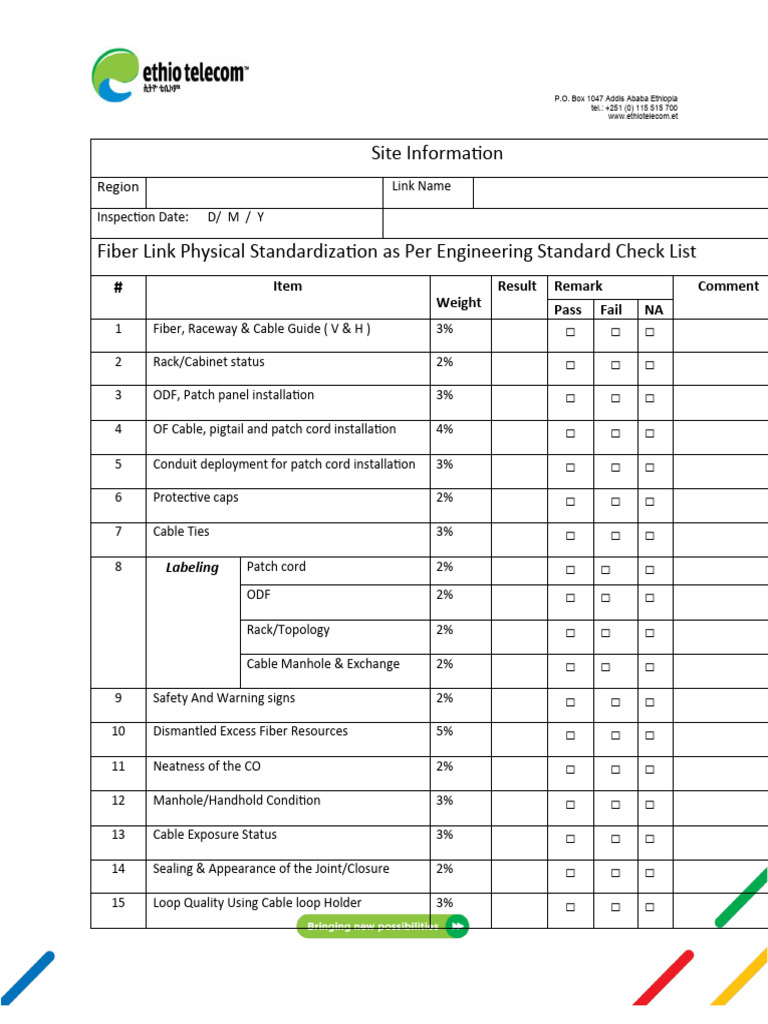 Check List | PDF | Manufactured Goods | Electrical Engineering