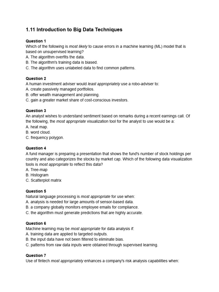 111 Introduction To Big Data Techniques Pdf Machine Learning Big Data 