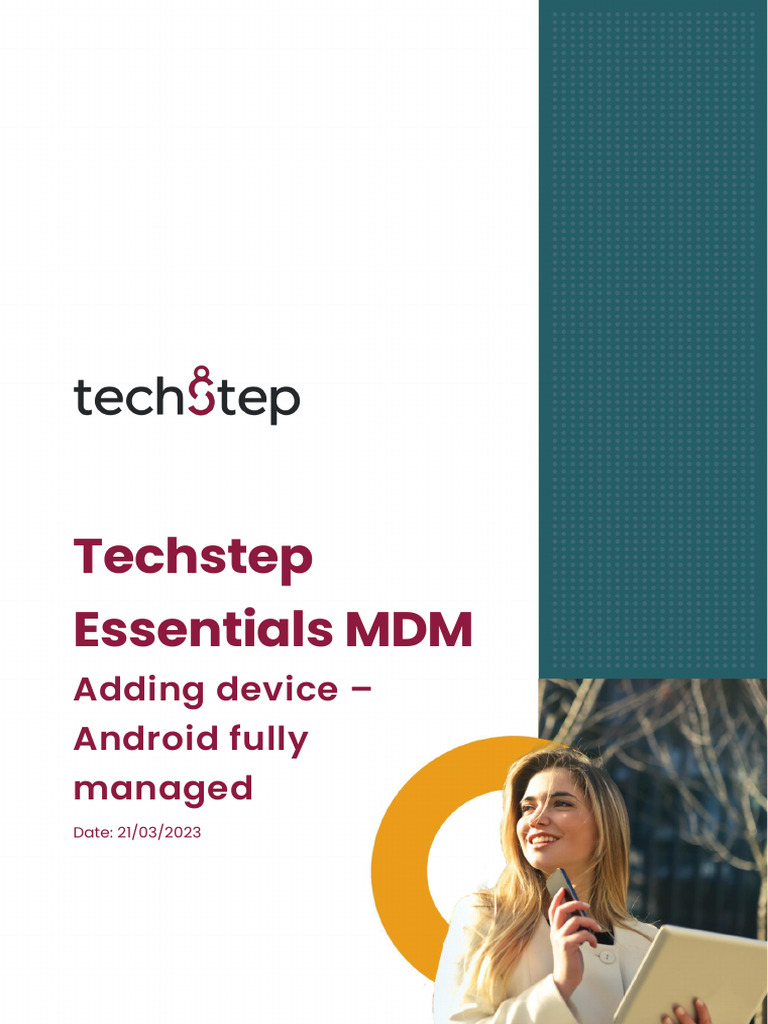 Adding Device - Android Fully Managed | PDF | Android (Operating System ...