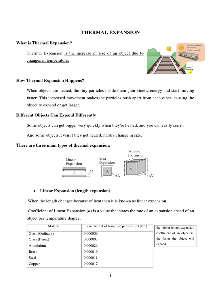 Applications of Thermal Expansion | PDF | Thermal Expansion | Gases