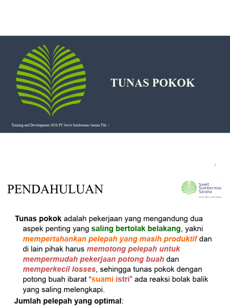 Contoh Materi (Tunas Pokok) | PDF
