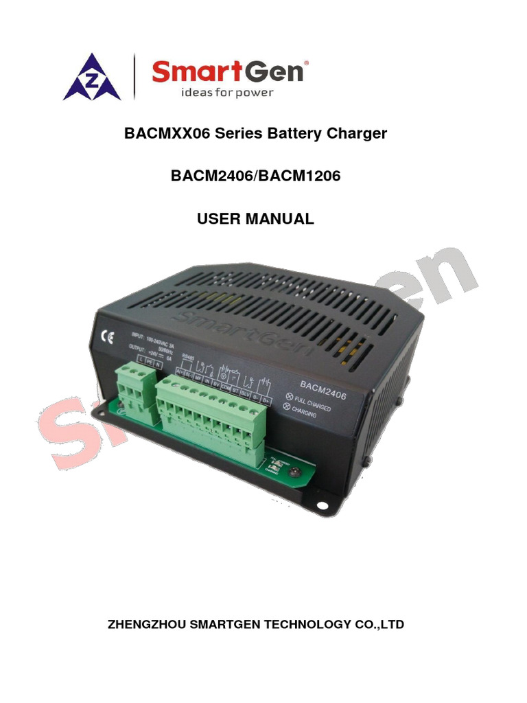 BACM1206 | PDF | Battery Charger | Electrical Components