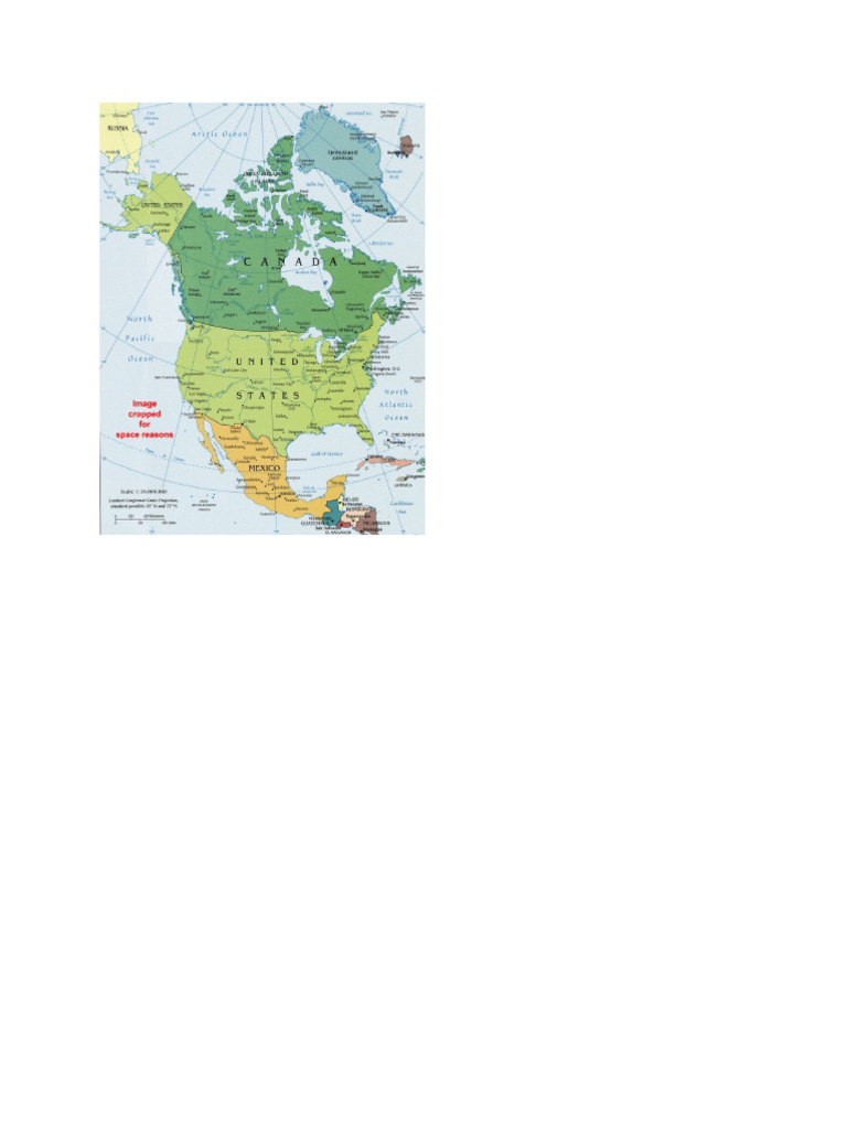 North America Map | PDF