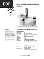 Specification Sheet GCMS-QP2020 NX | PDF | Gas Chromatography | Chromatography