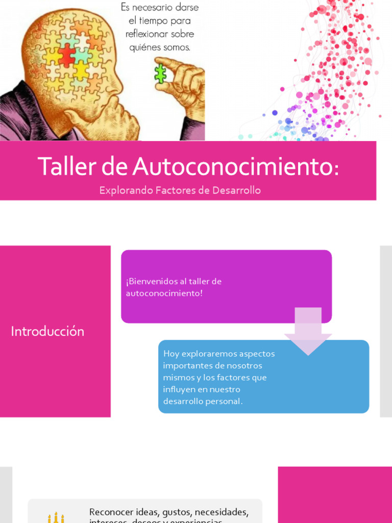 Taller de Autoconocimiento | PDF | Crecimiento personal y profesional ...