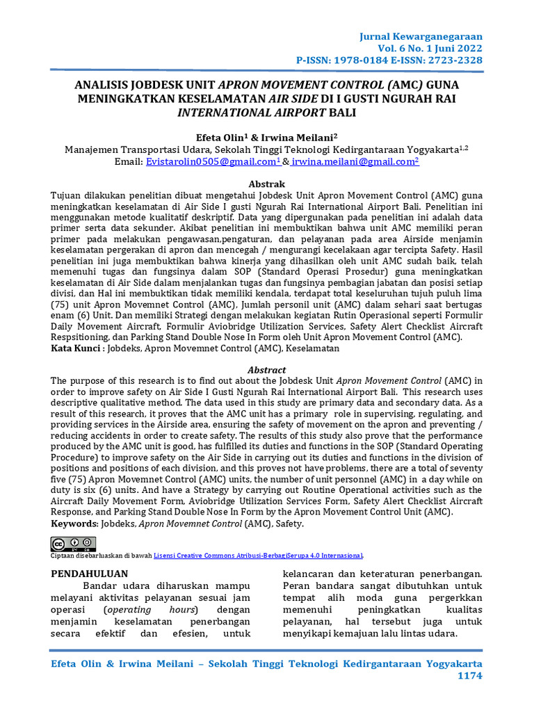 Baimppkn,+130 +ANALISIS+JOBDESK+UNIT+APRON+MOVEMENT+CONTROL+ (AMC ...