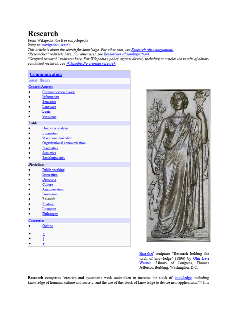 Article On Research | PDF | Hypothesis | Quantitative Research