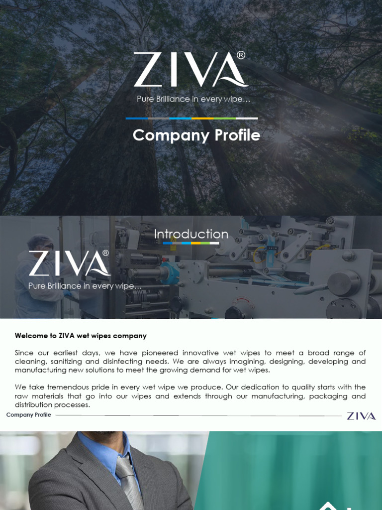 ZIVA Company Profile - 2022 | PDF | Disinfectant | Perfume