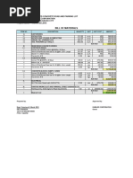 Perimeter Fence Estimate | PDF