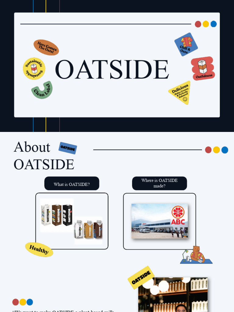 OATSIDE: Plant-Based Milk Innovations | PDF