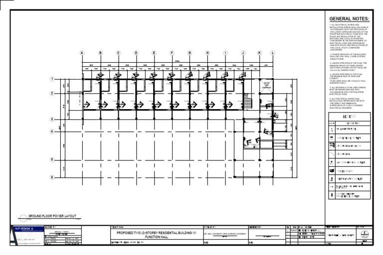 E003 Ground Power Layout | Download Free PDF | Electrical Engineering ...