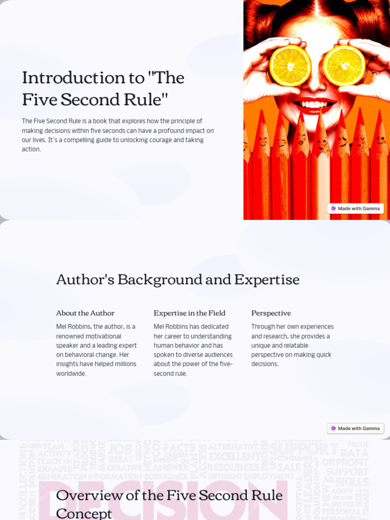 Karn Vir Raj Introduction To The Five Second Rule | PDF | Psychological ...