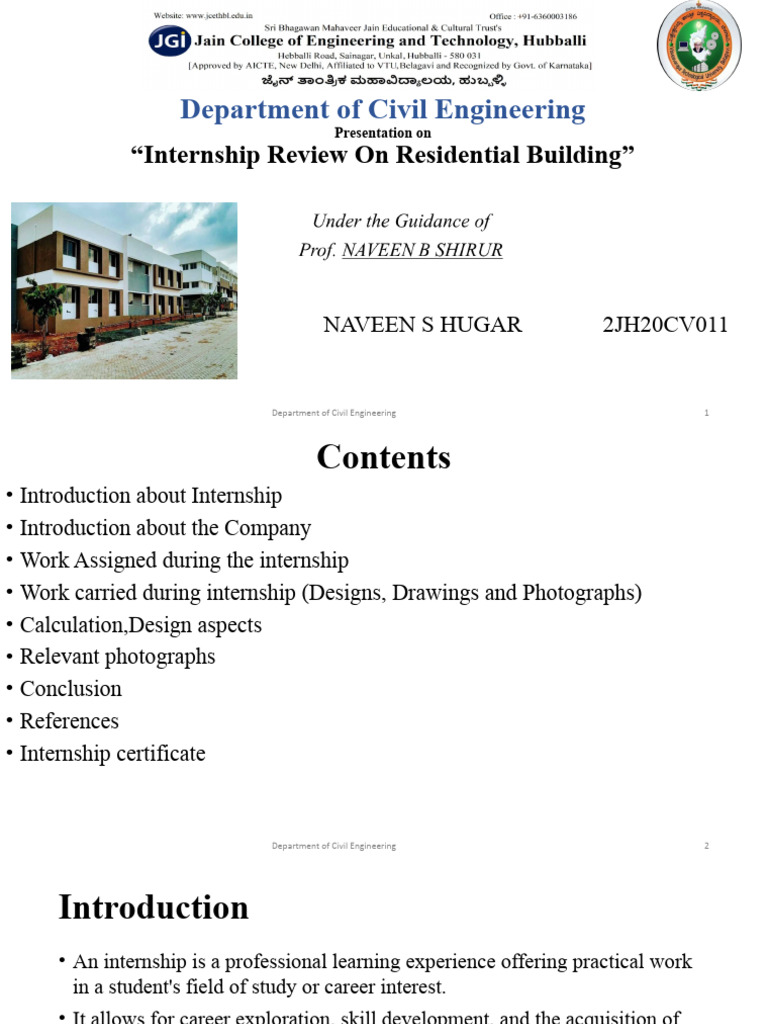 Naveen Internship | PDF | Masonry | Brick