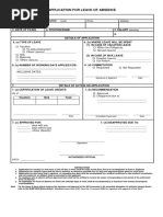 Duty Resumption Form | PDF