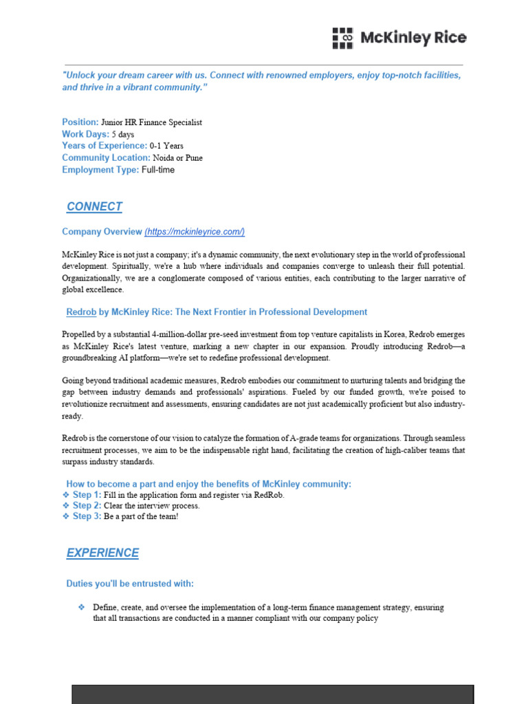 McKinley Rice - FTE - JD | PDF | Recruitment | Graphic Design