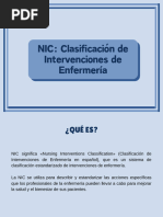 Taxonomía NIC: Cuidados y Clases | PDF | Parto | Medicina CLINICA