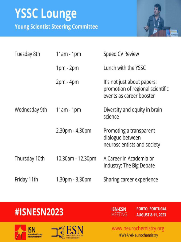 YSSC Lounge Program | Download Free PDF | Neuroscience | Cognition