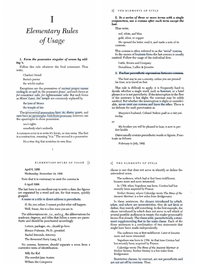 Essential Grammar and Punctuation Rules | PDF | Comma | Grammatical Number