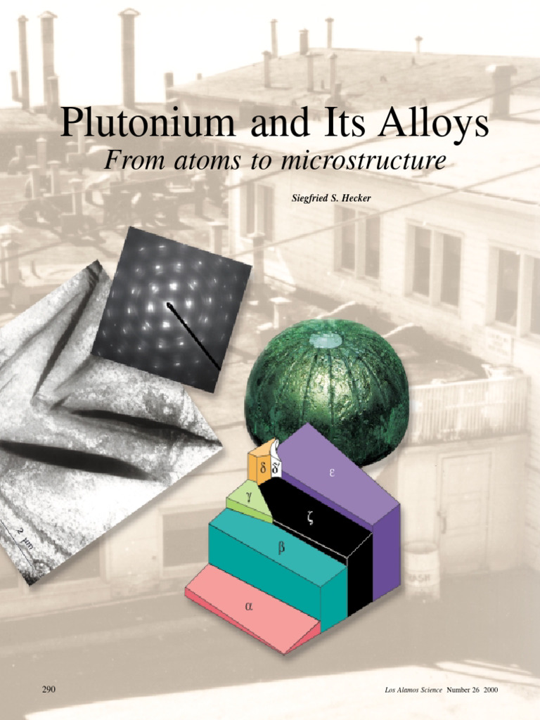 Understanding Plutonium Properties and Alloys | PDF | Plutonium | Sets ...