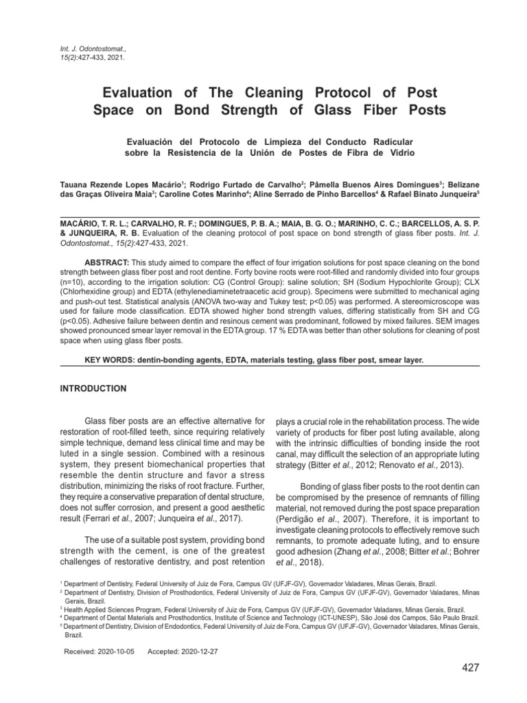 Evaluaci-N ÊÊdel ÊÊProtocoloÊ Êde ÊÊLimpieza ÊÊdelÊ ConductoÊ ...