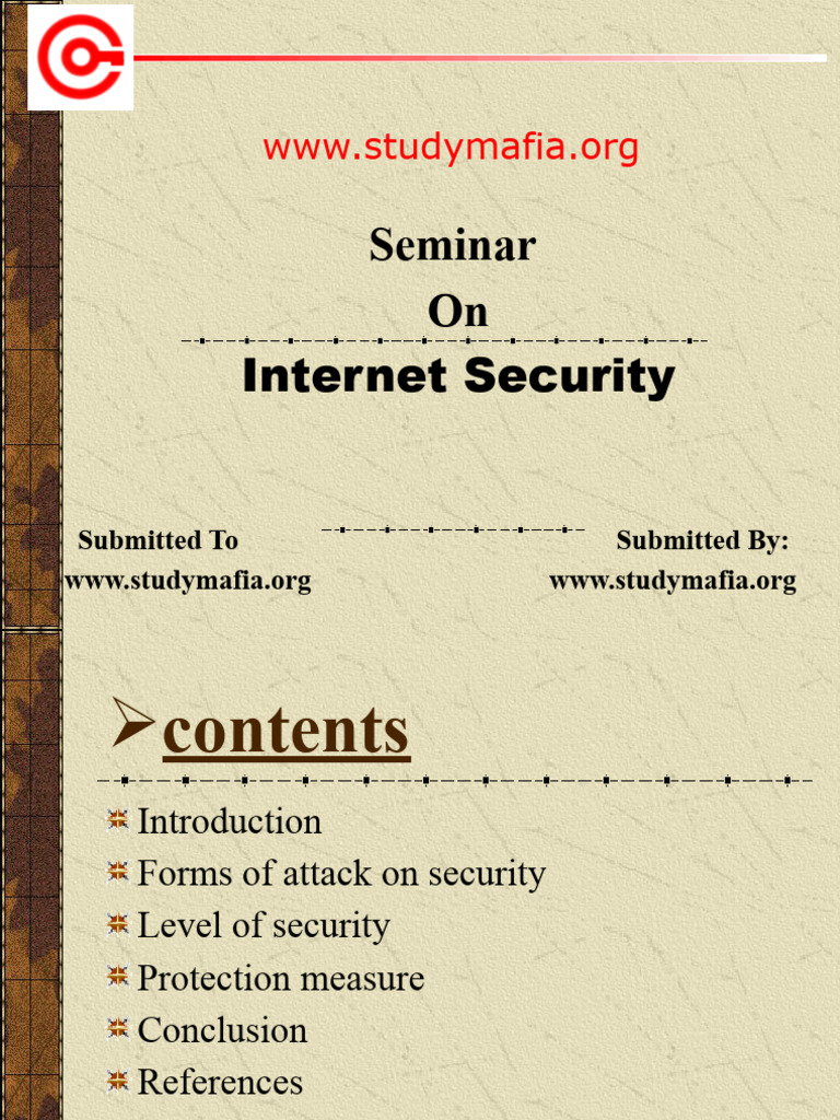 Internet Security | PDF | Business | Computers