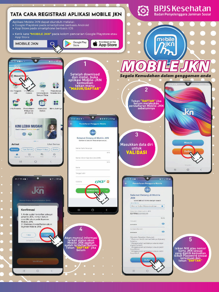 Flyer Tata Cara Registrasi BPJS Ungaran - Revisi | PDF