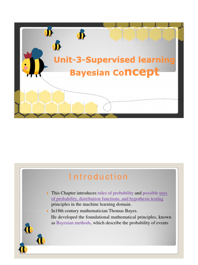 ML Unit 3 Part 1 | Download Free PDF | Statistical Classification | Bayesian Inference