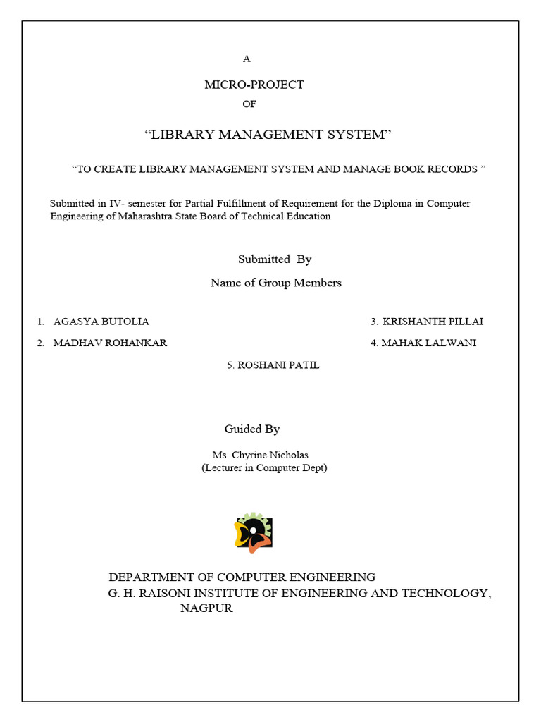 8th Group GUI Microproject | PDF | Libraries | Computing