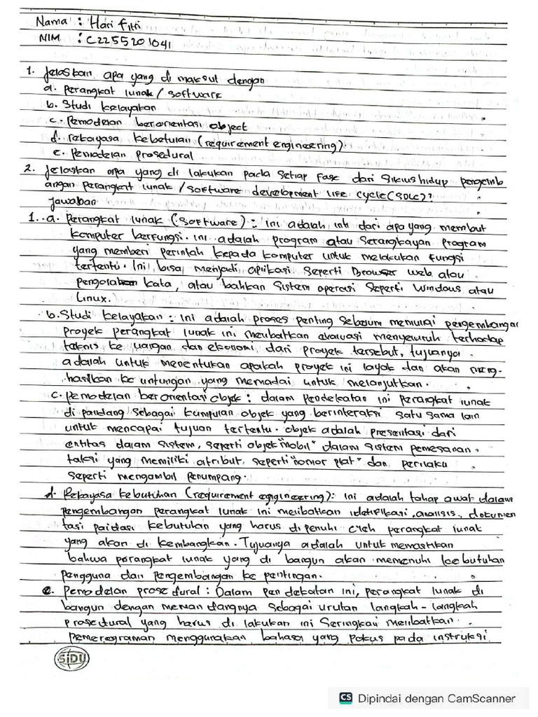 Uts RPL No 1-2 | PDF