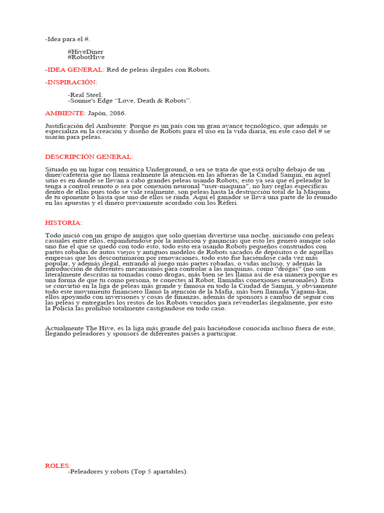 Robot Hive Info. | Descargar gratis PDF | Robot | Robótica