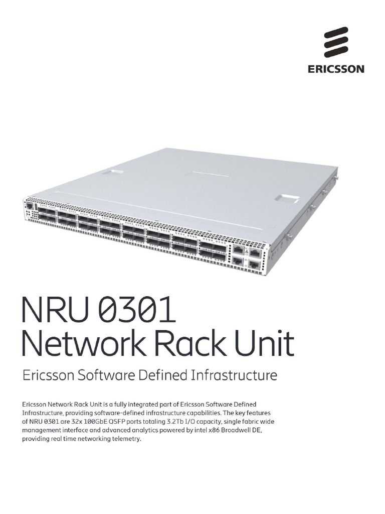 NRU 0301 Network Rack Unit - PDF Free Download | PDF
