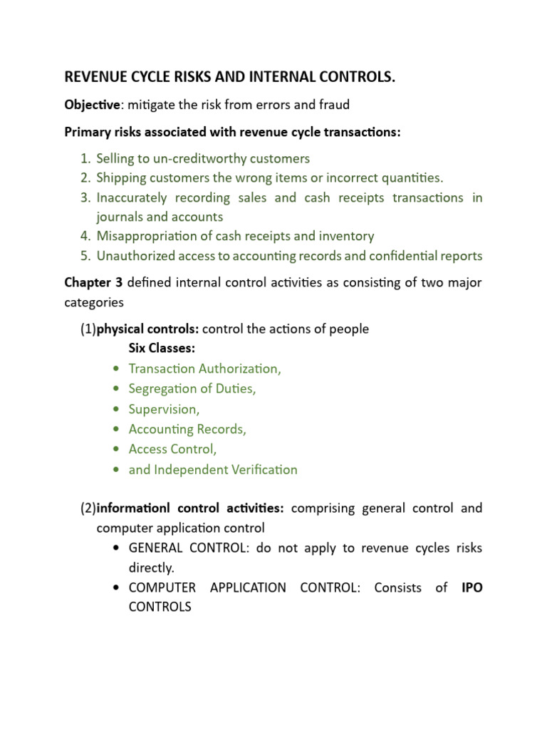 Chapter 4 Reviewer | PDF | Inventory | Risk