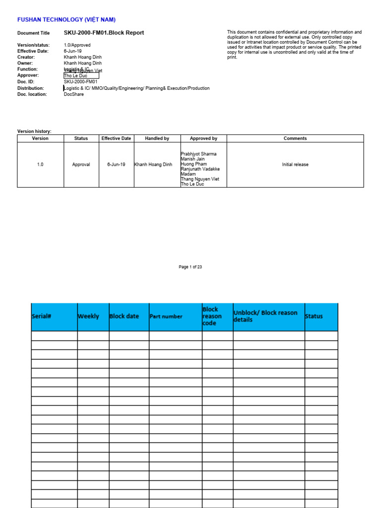 SKU-2000-FM01.Block Report | PDF | Computing