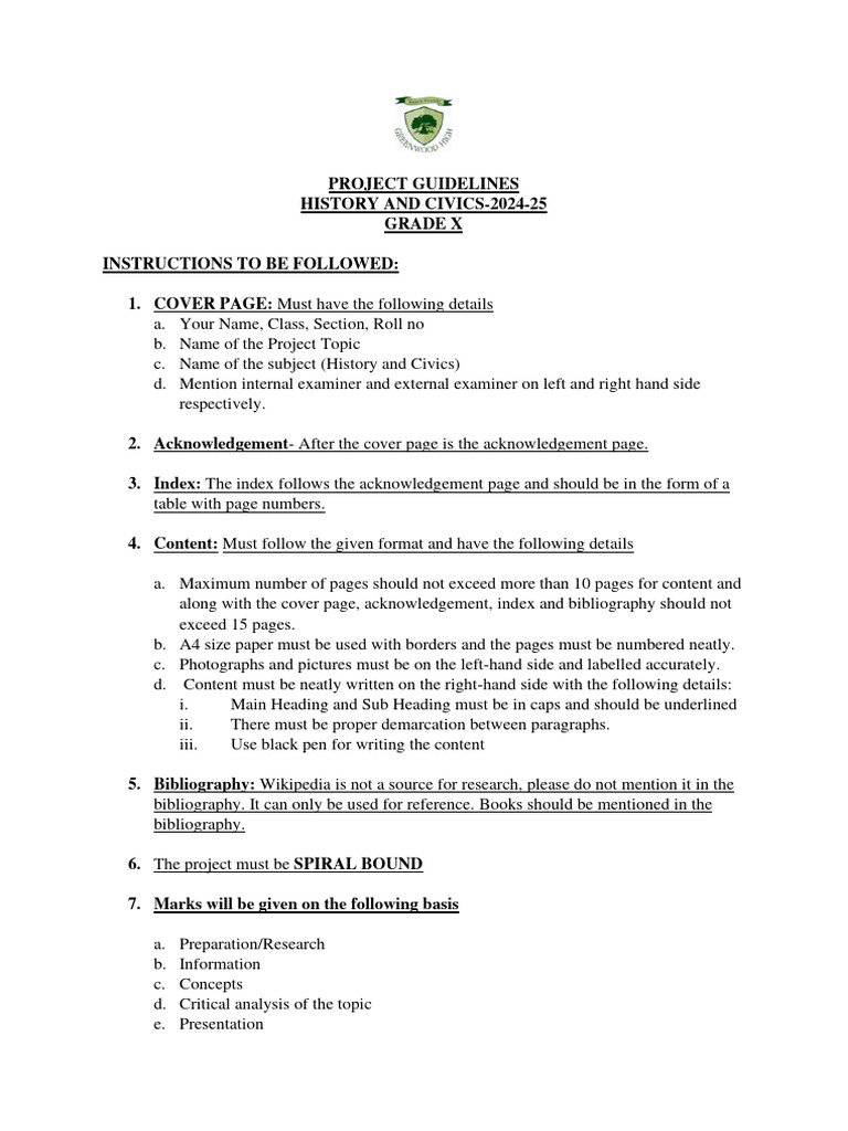 History Guidelines Pdf Bibliography