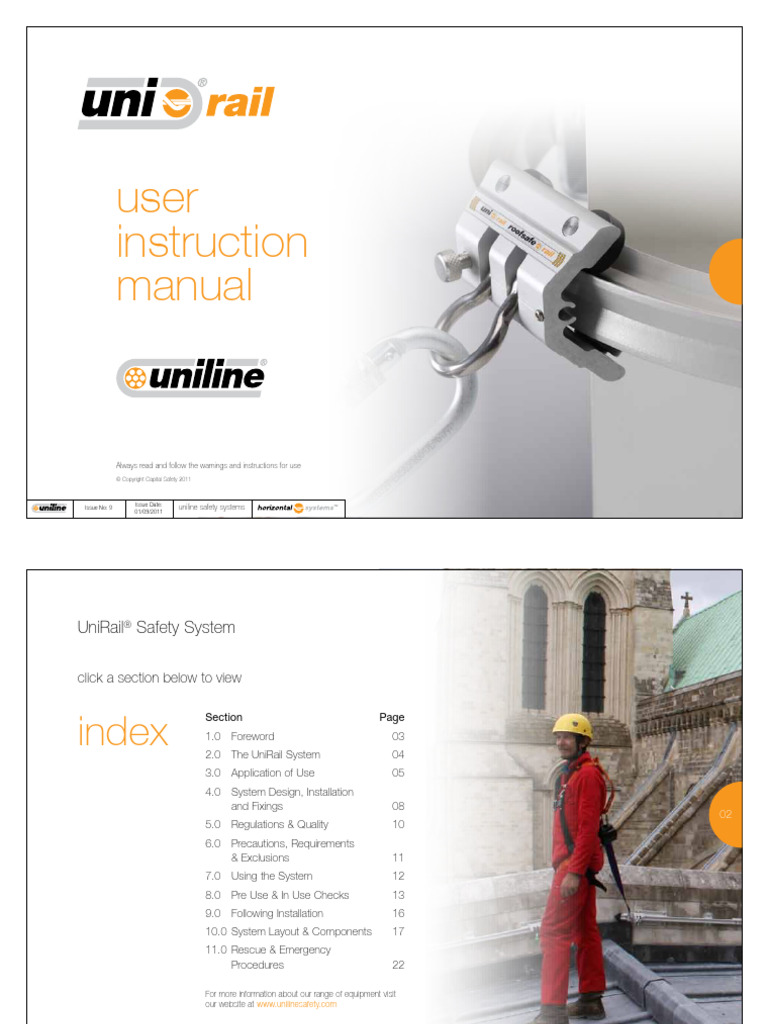 UniRail System User Instructions | PDF