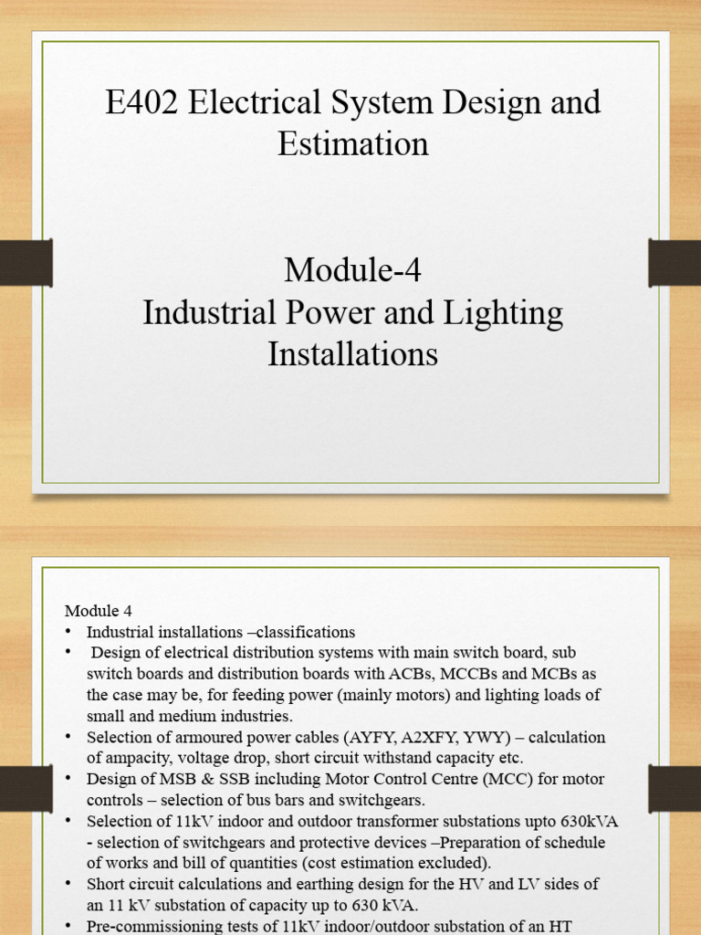 ESDE Module-4 2019 Scheme Ful | PDF | Transformer | Electrical Substation