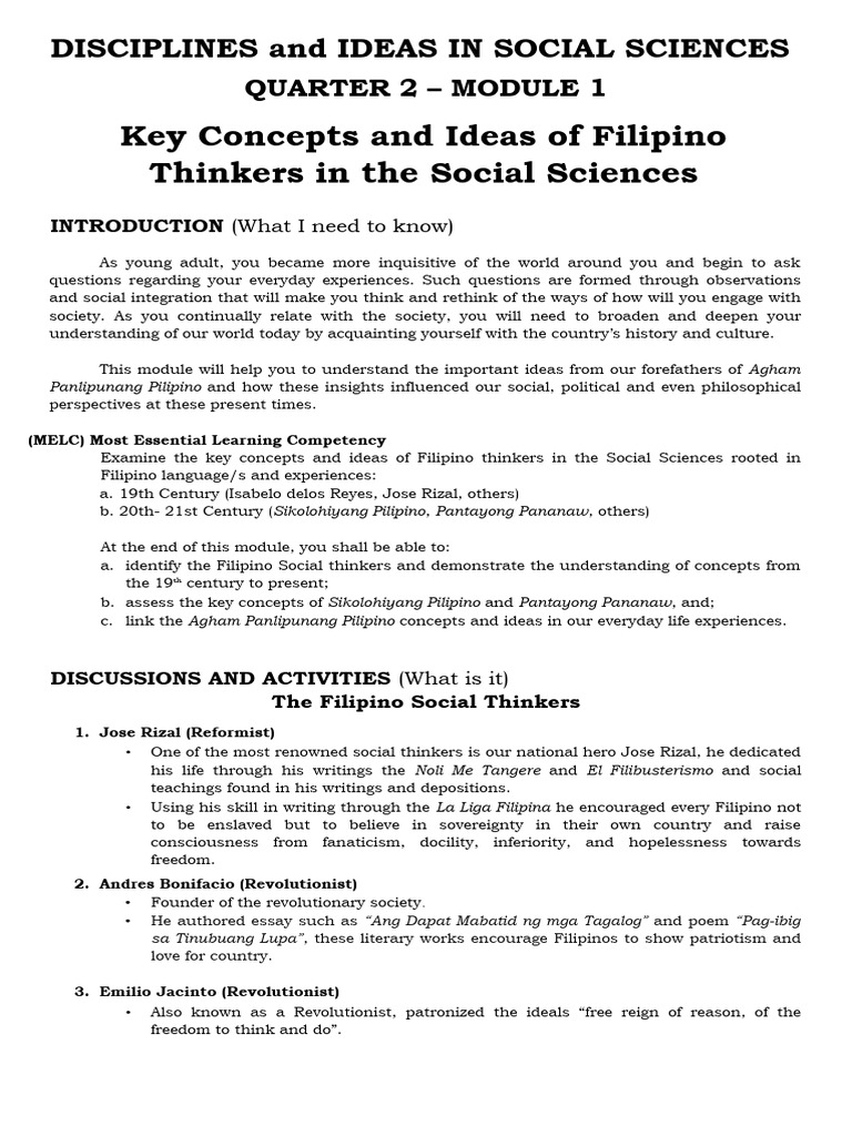 Q4 Module 1 | PDF | Liberal Arts Education